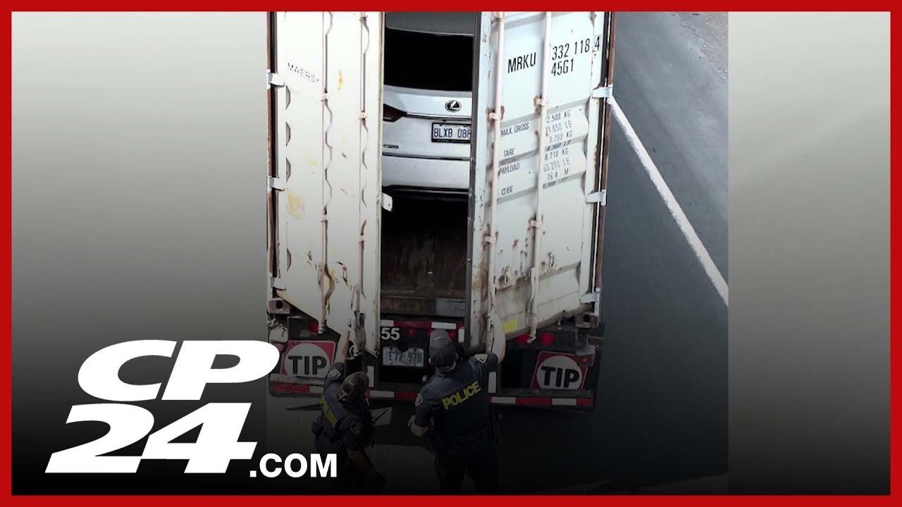 Federal government announces plan to combat auto theft - YouTube