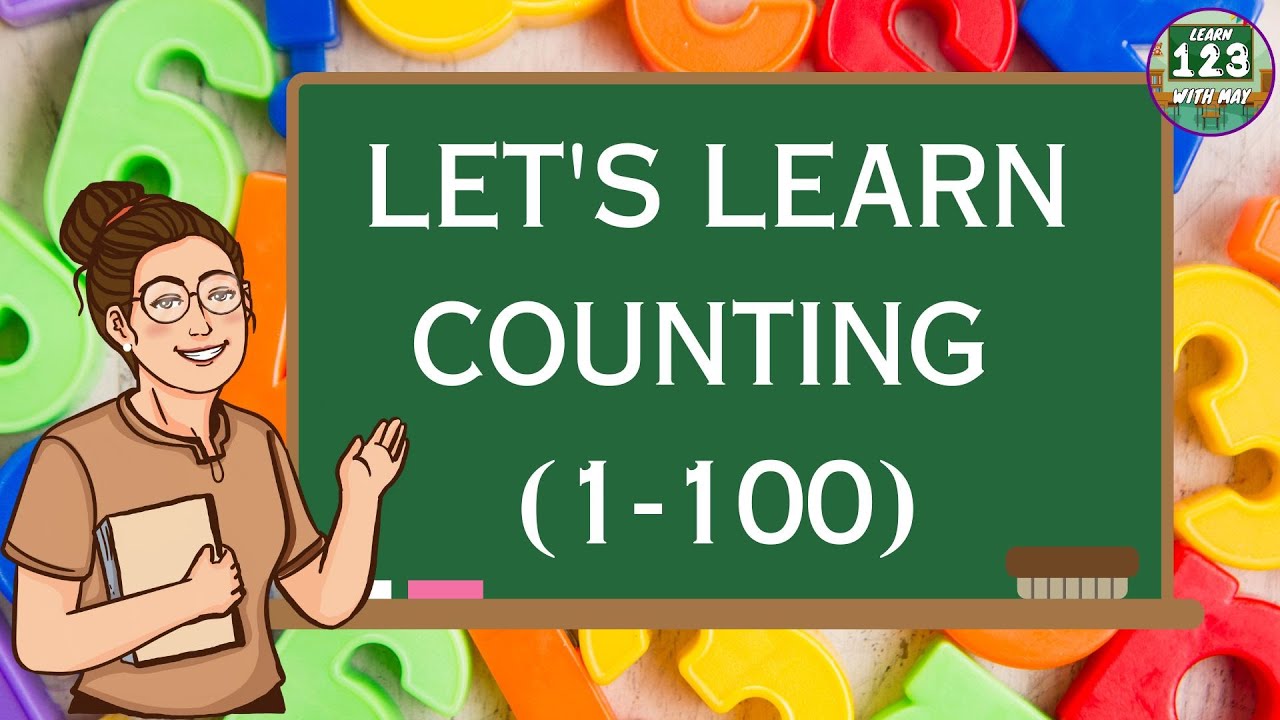 Learn 123 with may | 123 counting | counting 1 to 100 | one two three ...
