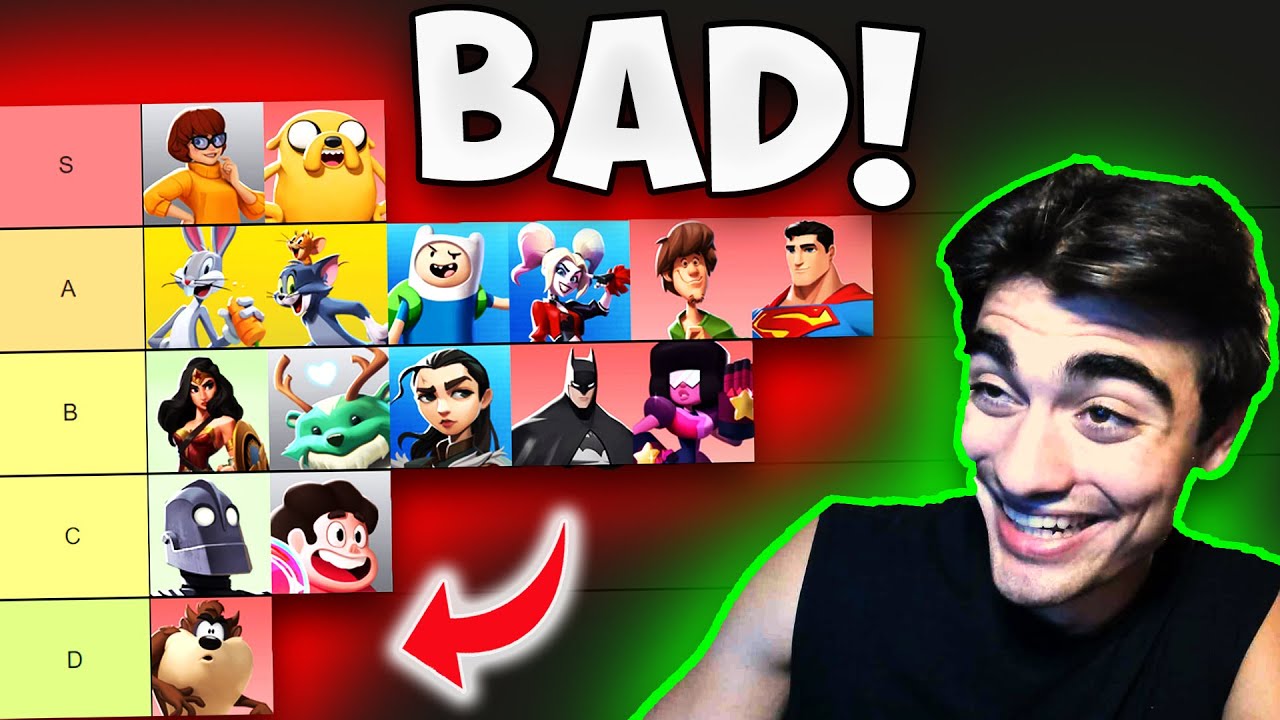 MultiVersus Tier List Open Beta UNEXPECTED! - YouTube