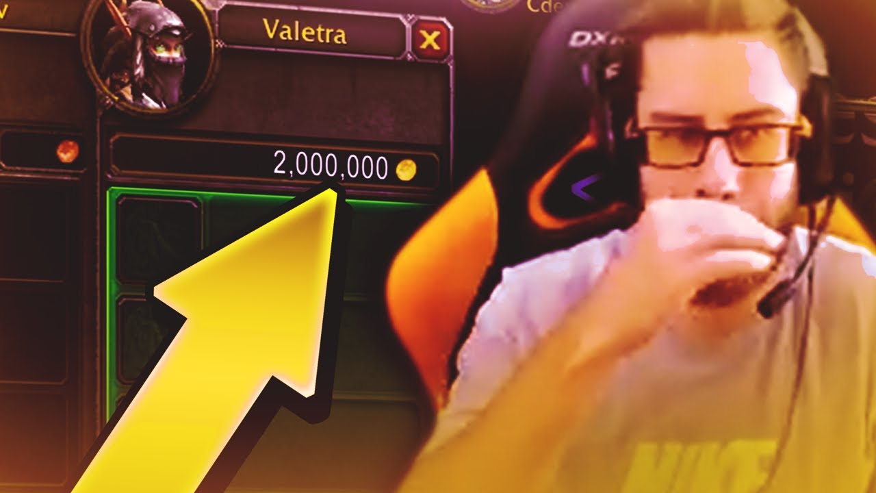 2 MILLION WoW GOLD DONATION! - YouTube