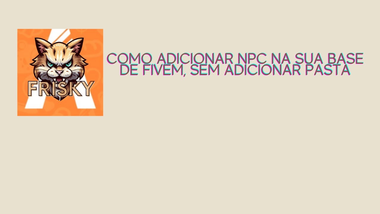 COMO ADICIONAR NPC´s NA SUA CIDADE DE FIVEM - YouTube