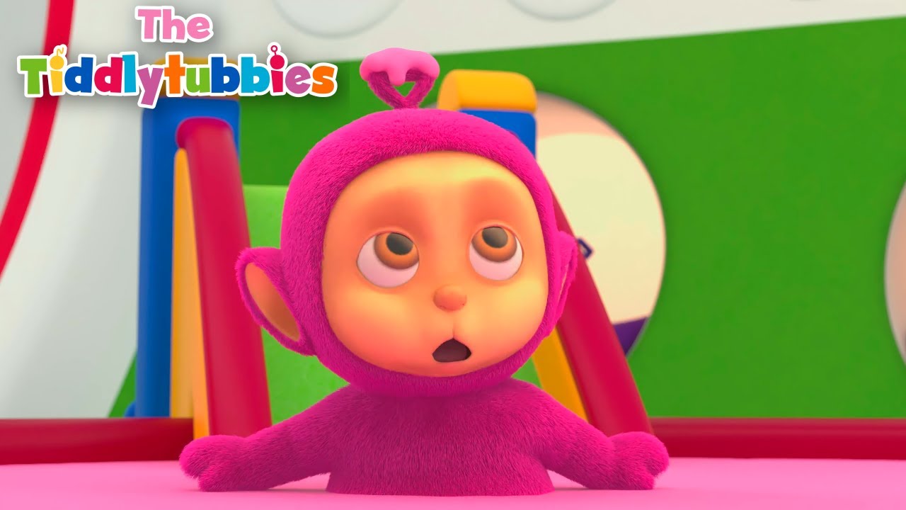 TiddlyTubbies | Paddling Pool Full Of Custard! | Shows for Kids - YouTube