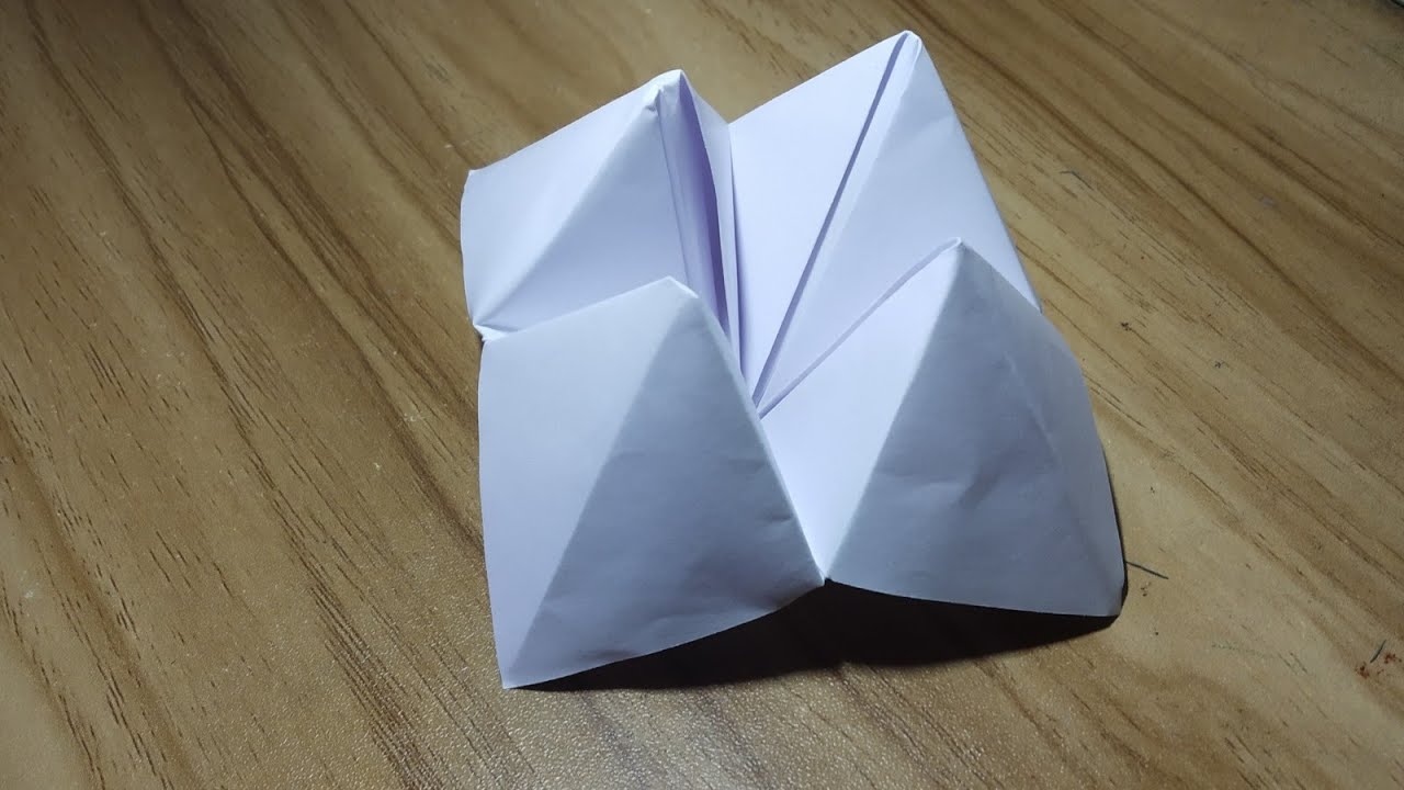 How to make a crow lips origami.Easy origami - YouTube