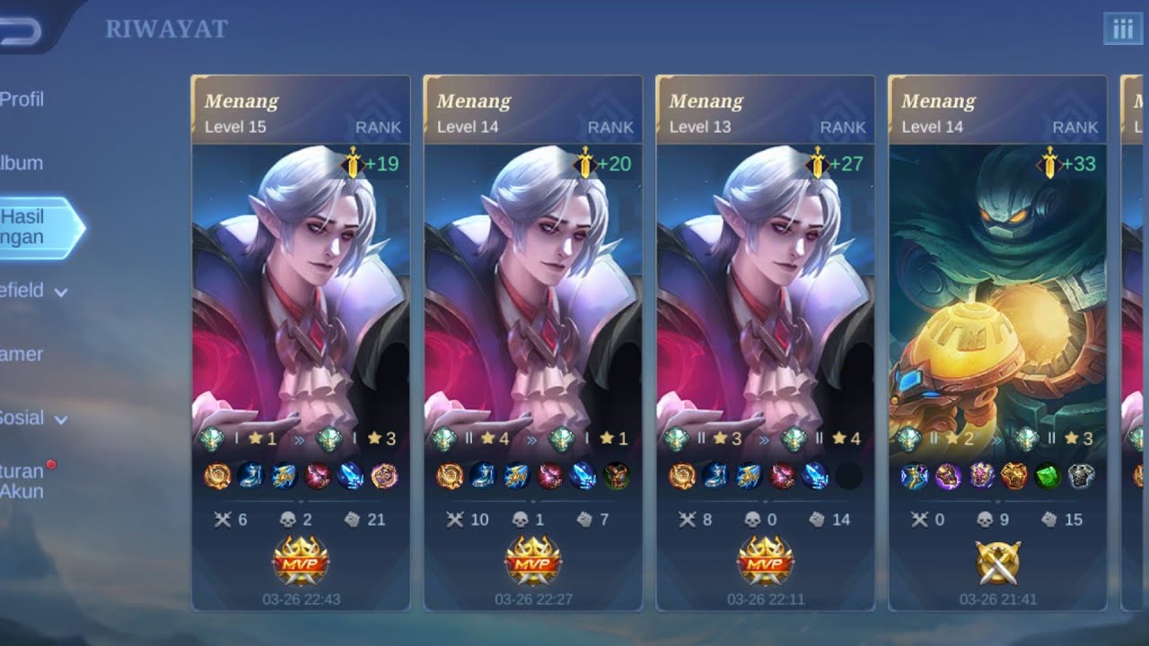 CARA WIN STREAK ML DI AWAL SEASON | TUTORIAL WIN STREAK ML - YouTube