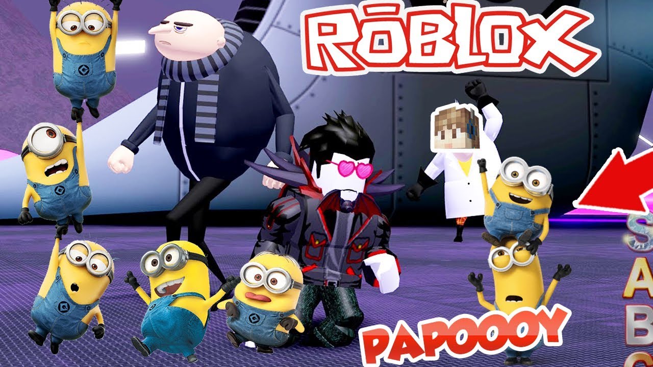 PETUALANGAN MINION PALING SERU DI ROBLOX!!!! - YouTube