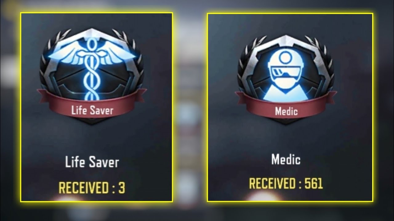 LIFE Saver and Medic Medal Explained in cod mobile - YouTube
