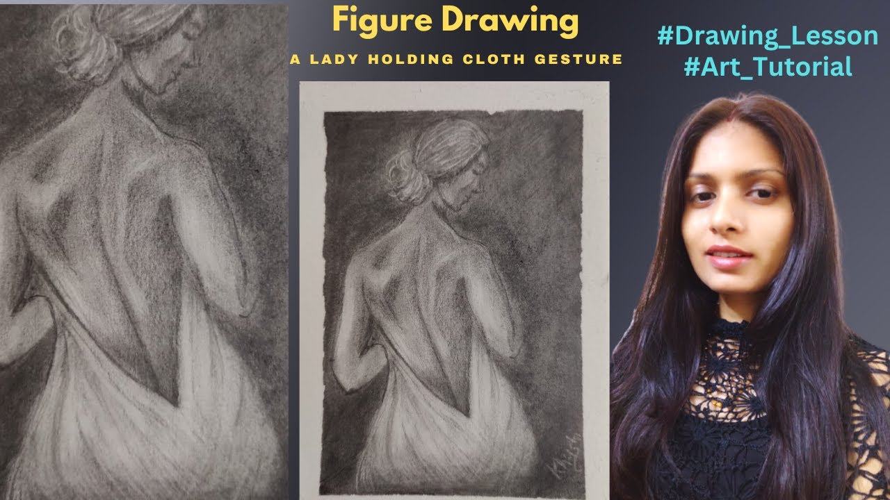 Figure Drawing- Female Poses Drawing /Gesture Drawing - YouTube