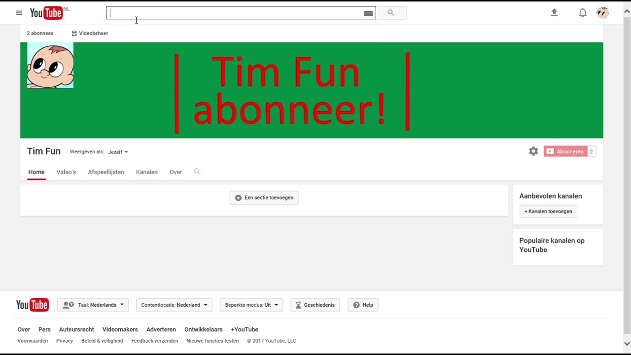 welkom op Tim Fun!! - YouTube