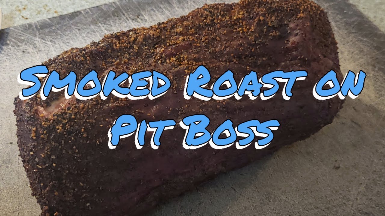 Smoked Roast on Pit Boss Pro Series 850 Pellet Smoker - Go Niners ...