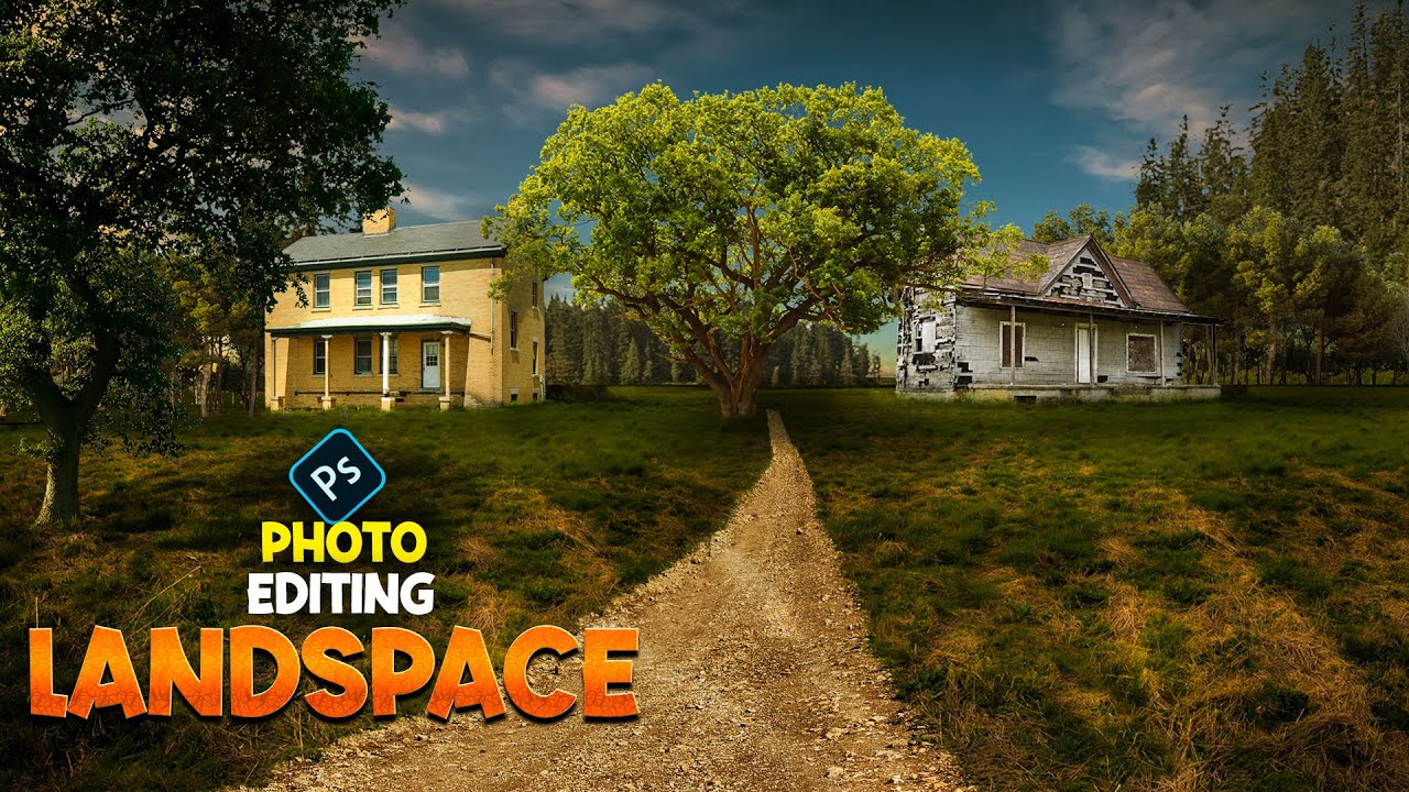 Landscape Editing Tutorial - PHOTOSHOP - YouTube