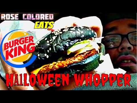 Rose Colored Eats - Burger King Halloween Whopper - YouTube