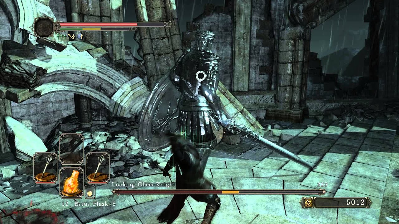 Dark Souls II - Looking Glass Knight - YouTube