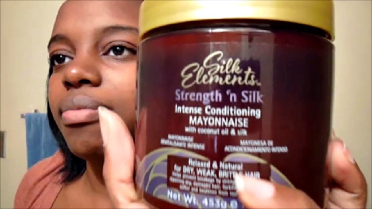 First Impressions- Silk Elements Intense Conditioning Mayonaise (Strength 'n Silk) - YouTube