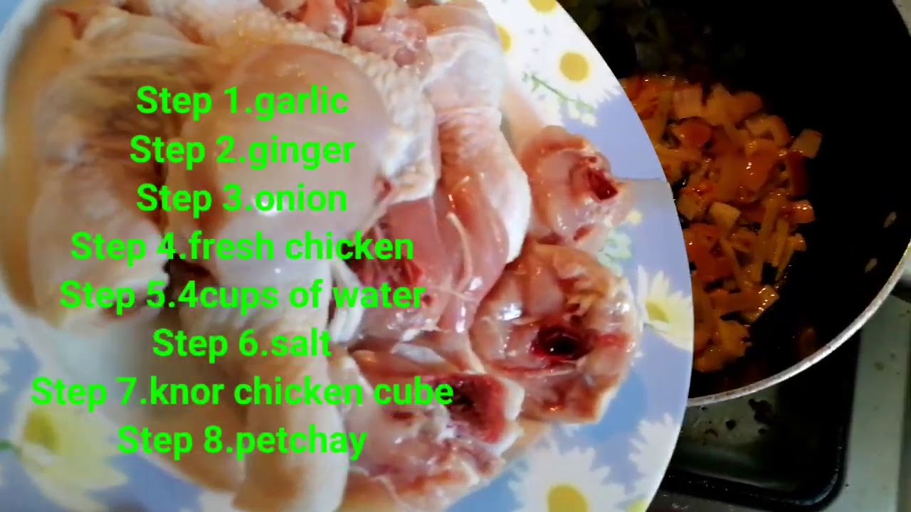 Chicken with petchay - YouTube