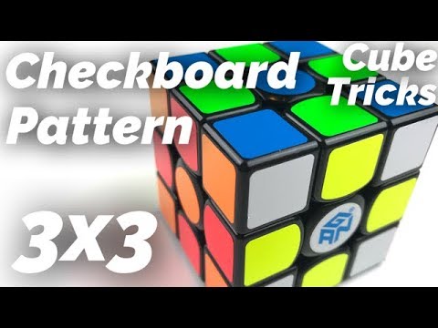 Checkerboard 3x3 Pattern Trick - YouTube