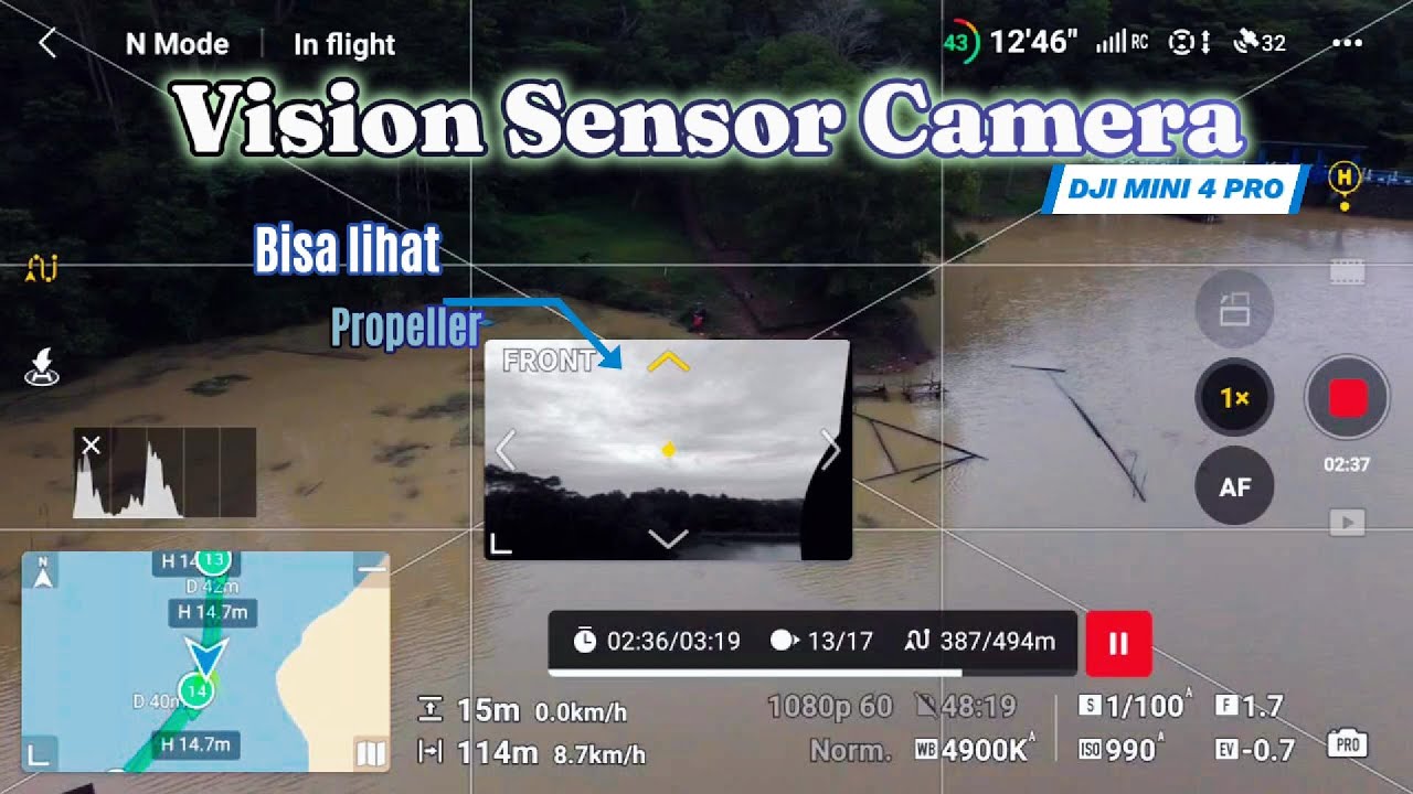 Update Firmware Terbaru DJI Mini 4 Pro: Vision Sensor Jadi Game Changer? - YouTube
