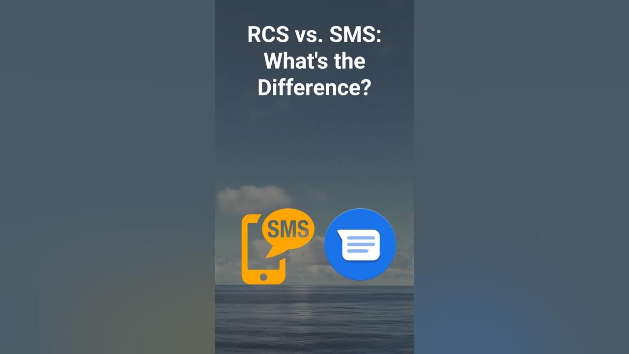 RCS vs. SMS (Text Messaging): What's the Difference? - YouTube