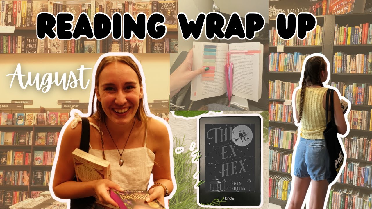 August Reading Wrap Up 📖 🍂 The 6 Books I Read - YouTube