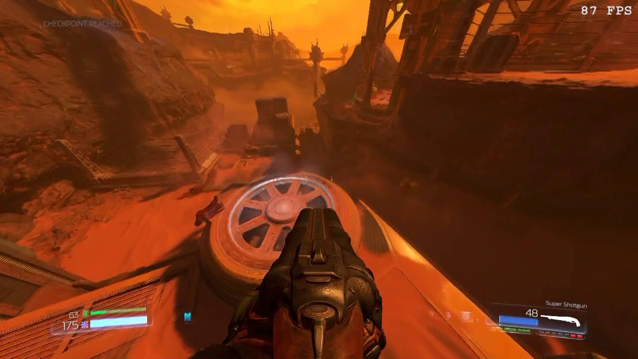 DOOM (2016) Classic Weapon Pose - YouTube