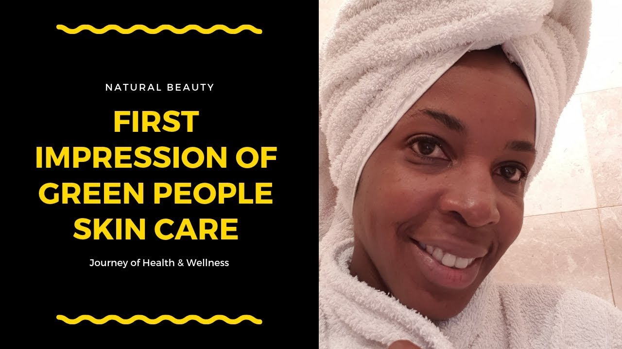 First Impression of Green People Skin Care - YouTube