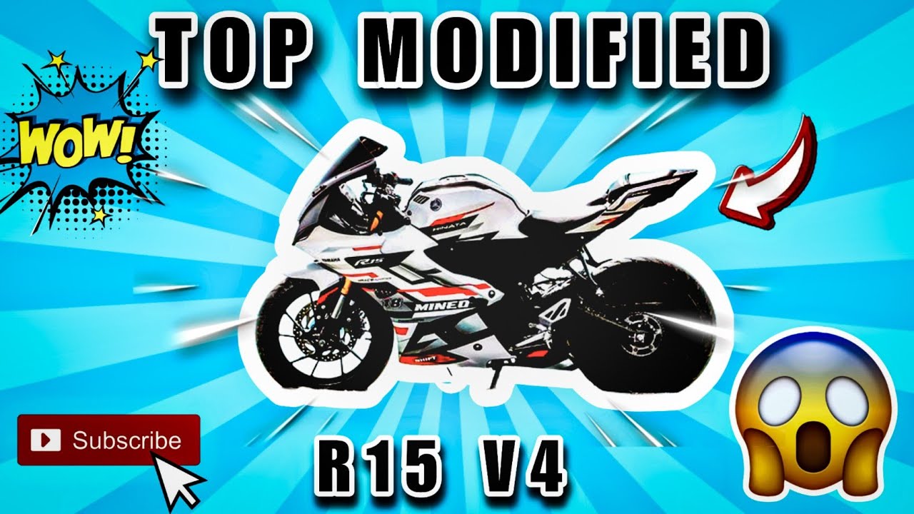 BEST MODIFIED R15 V4 TOP 5 IN INDIA / Best wrapped R15 V4 / r15 v4 ...