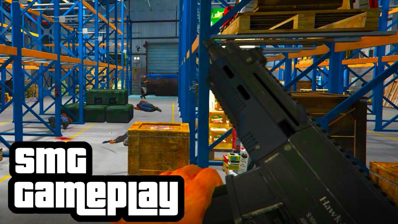 GTA V | SMG | Gameplay / Showcase | First Person | 1080p 60fps - YouTube