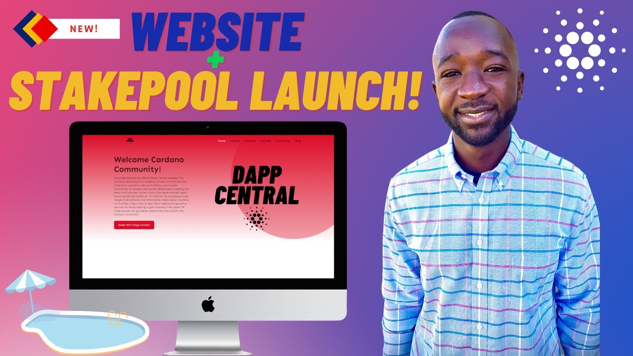 Dapp Central - NEW Cardano Stakepool & Website RELEASED! - YouTube