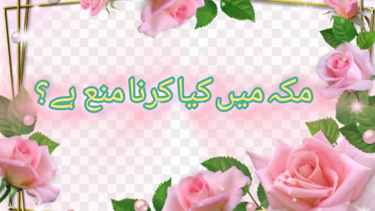 What is prohibited in Mecca? 🚫 Sahi Bukhari| Chapter 3| Kitab-ul-ilm ...