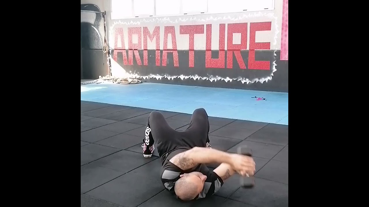 Dumbbell Ab Workout - Chop Sit up - YouTube