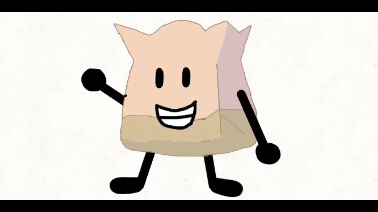 Mi dibujo de mi personaje favorito de bfb (Barf bag) - YouTube