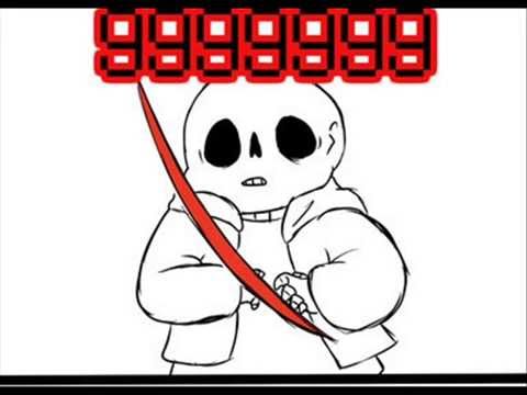 UNDERTALE COMIC DUB Sans determination - YouTube