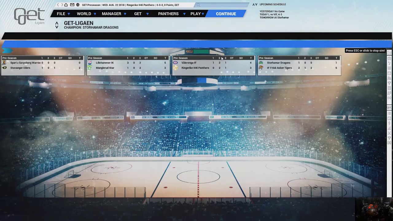 Franchise hockey manager 5: General Manager Career (Yr 1-PT 2) - YouTube