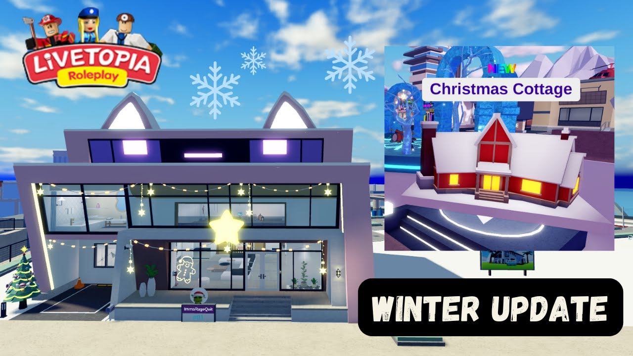 LIVETOPIA WINTER UPDATE //UPDATE 188 //Livetopia Roleplay (Roblox ...