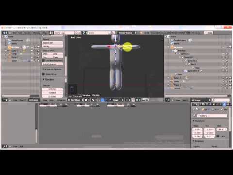 Blender IK Rigging tutorial Part 1-The Basics. - YouTube