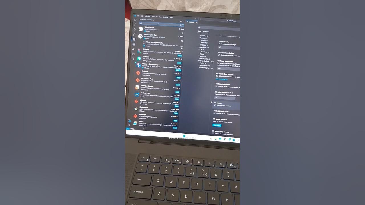 how to use git source control vscode - YouTube
