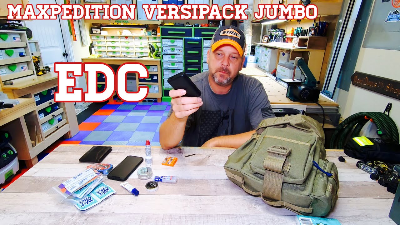 Maxpedition Versipack Jumbo EDC - YouTube