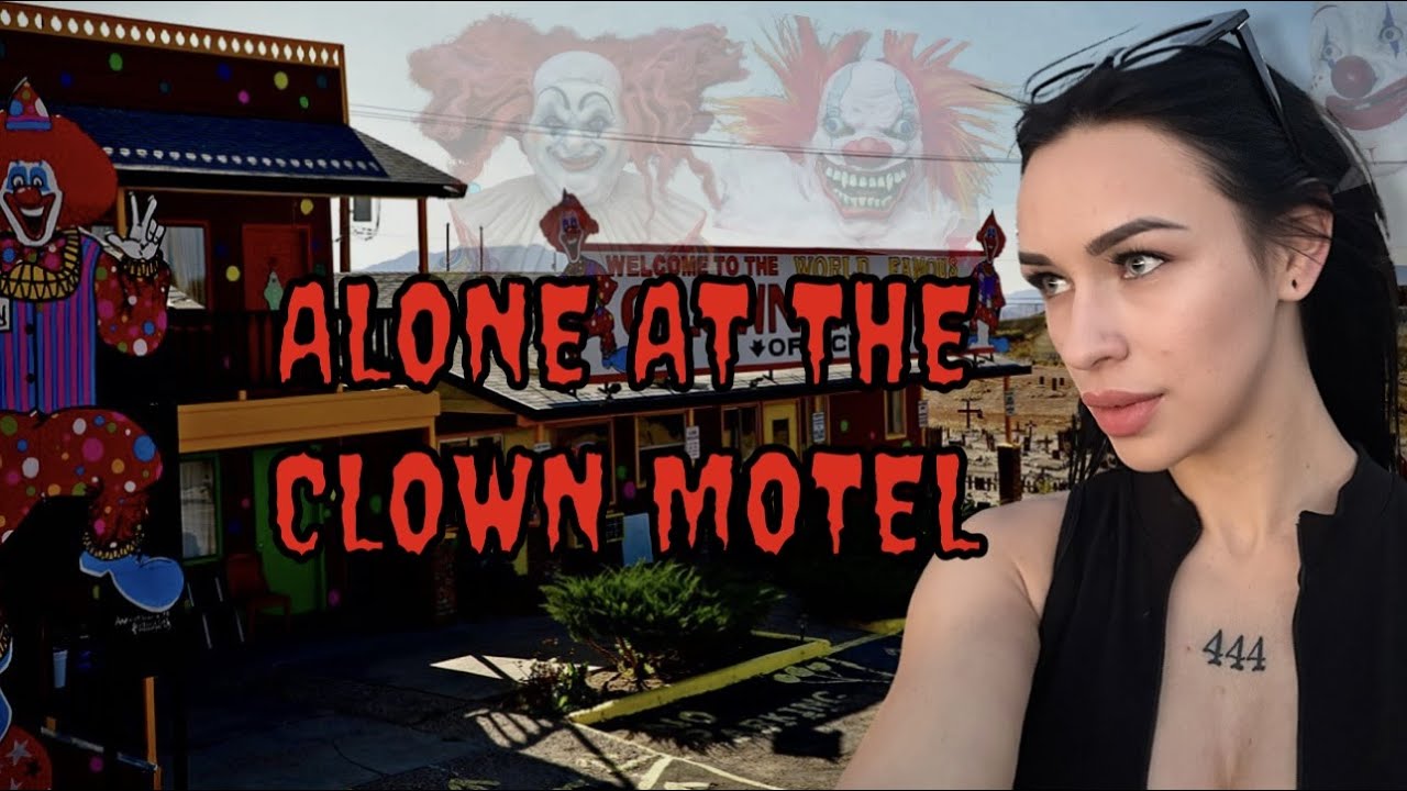 Alone at the Clown Motel. There was something DARK In the cemetery ...