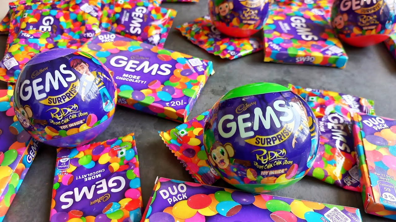 Lots of candies, surprise toys, chocolate opening video, lots of ...