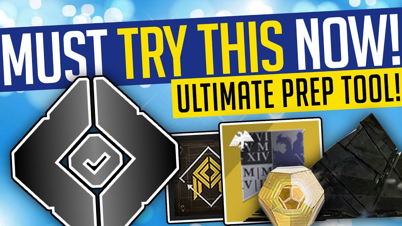 Destiny 2 | MUST TRY THIS NOW! Ultimate Prep Tool, Ghost Overlay App ...