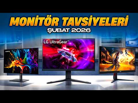 Monitör Tavsiyeleri - Şubat 2026