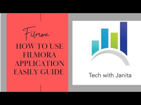 How to edit videos from filmora application easily guidelines || Tech ...