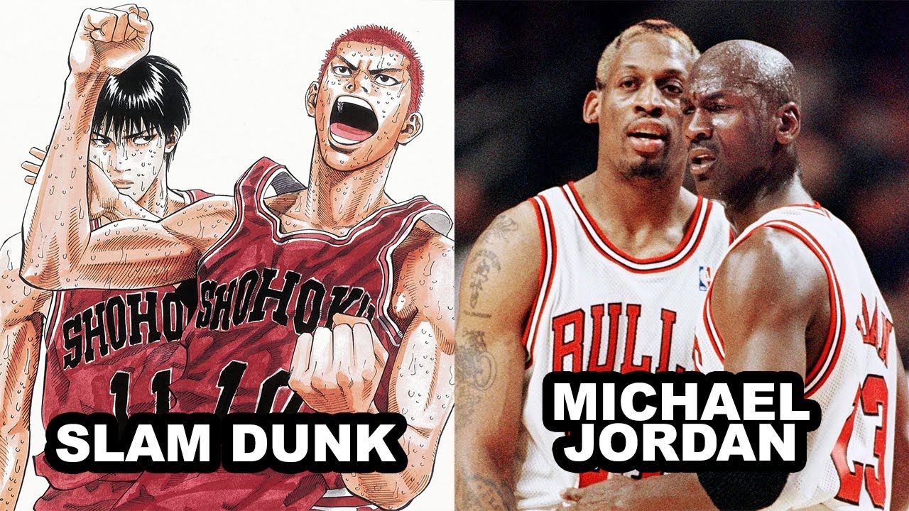 23 SLAM DUNK Characters Based On NBA Players - YouTube