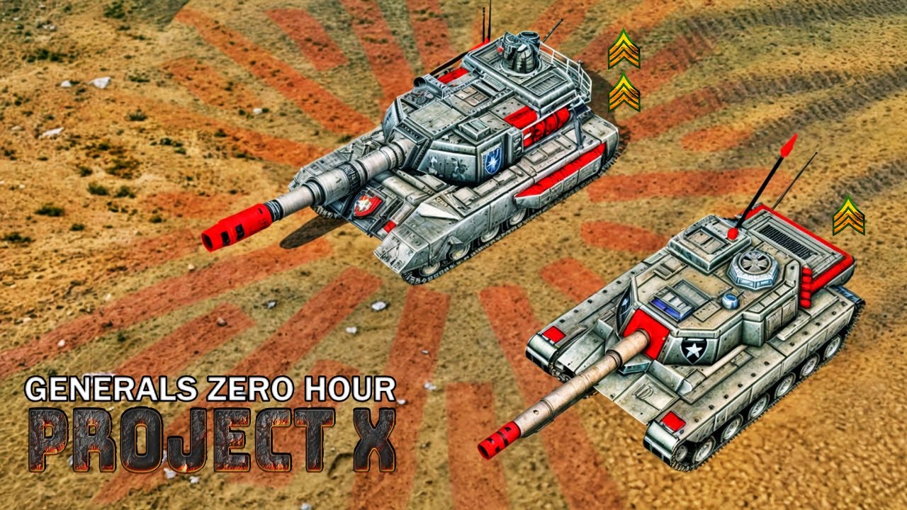Project X Remake - Command And Conquer : Generals 4K - Combining armed ...