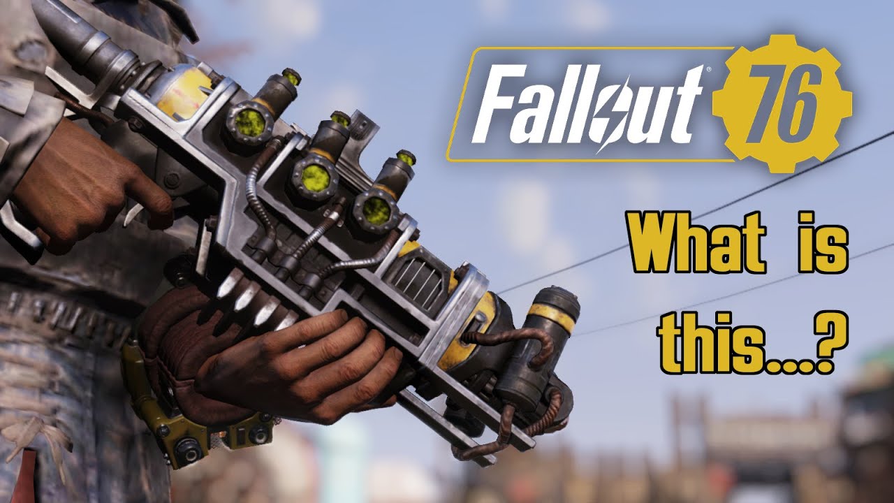 Plasma thrower + Pulse capacitor = Profit? (Fallout76 Wastelanders ...