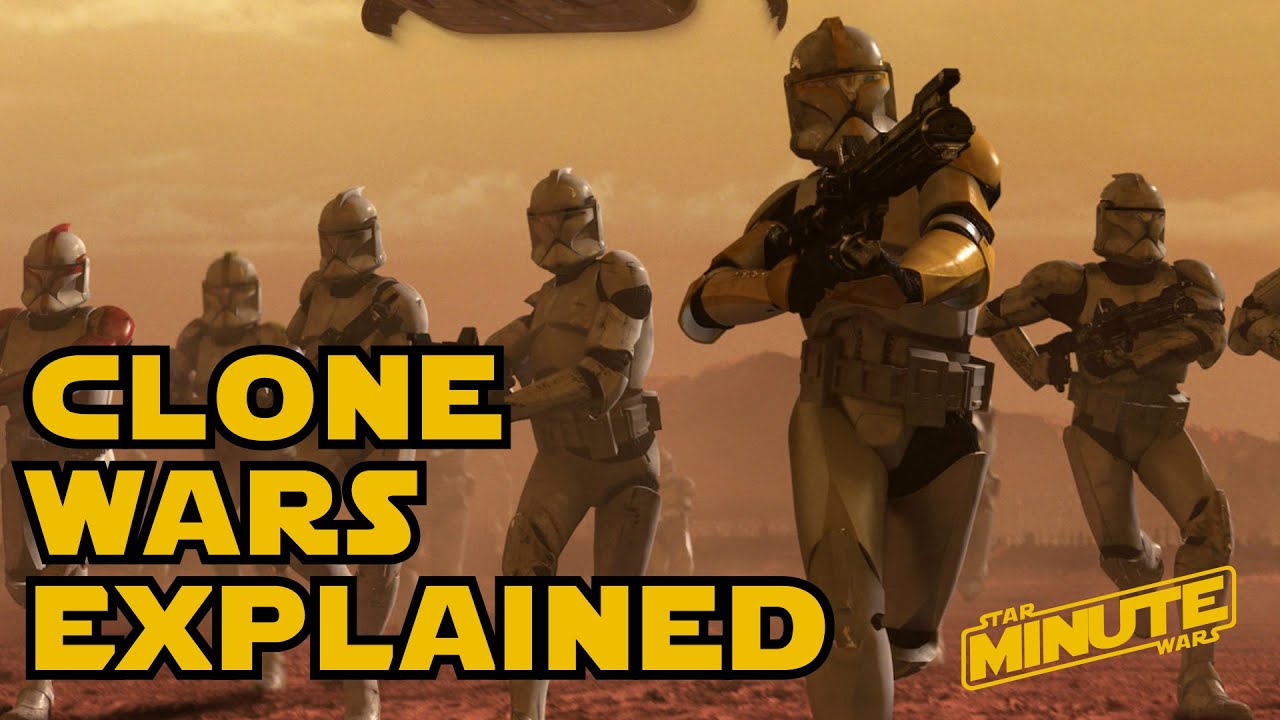 The Clone Wars Explained (Canon) - Star Wars Explained - YouTube