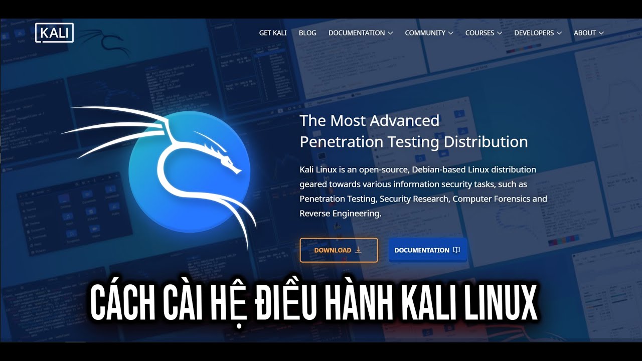 Cách Cài Hệ Điều Hành Kali Linux #1 | TrungLapTrinh - YouTube