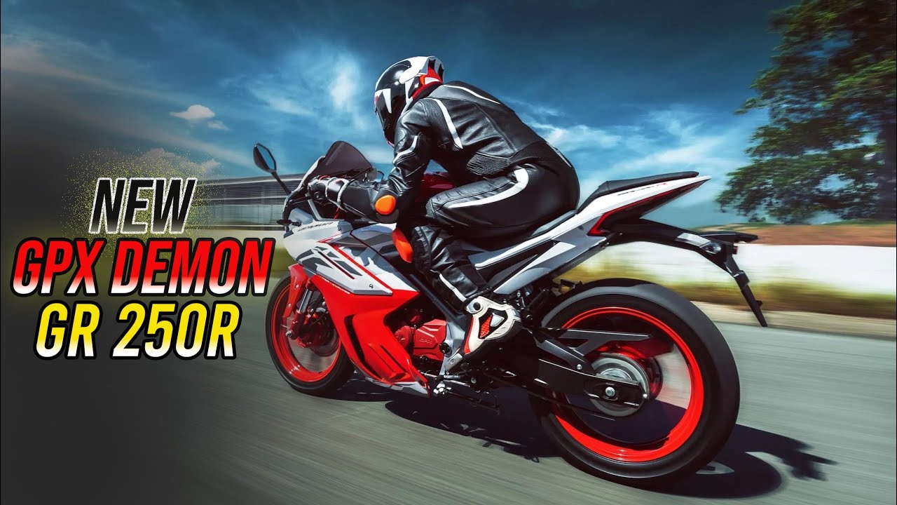 NEW GPX Demon GR 250R | Latest 250cc Sportbike Launch 2025 - YouTube