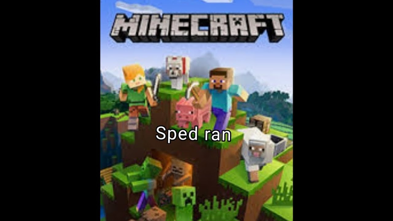 Minecraft sped run - YouTube
