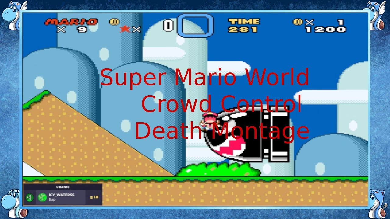 Super Mario World Crowd Control Death Montage - YouTube