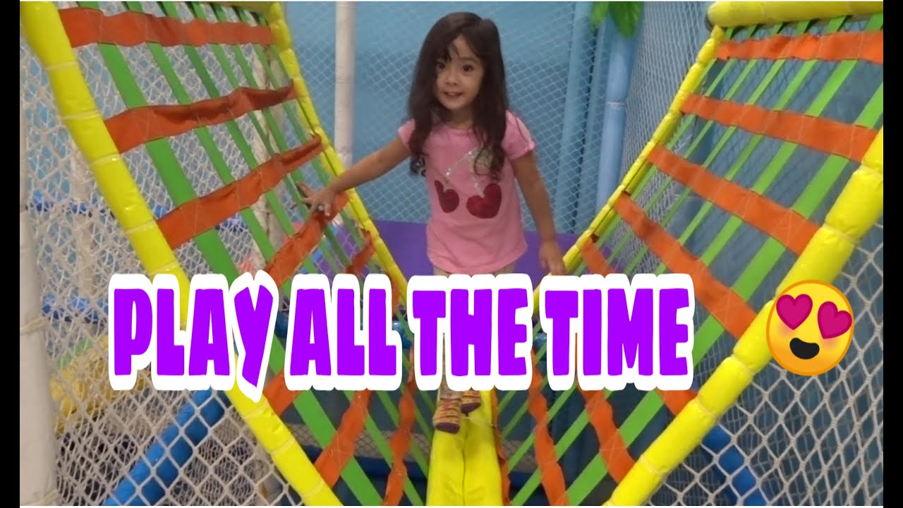 VLOG#08: AT PLAY PLACE | SLIDE | RIDES | JUMPING | PRECIOUS PLAYGROUND ...